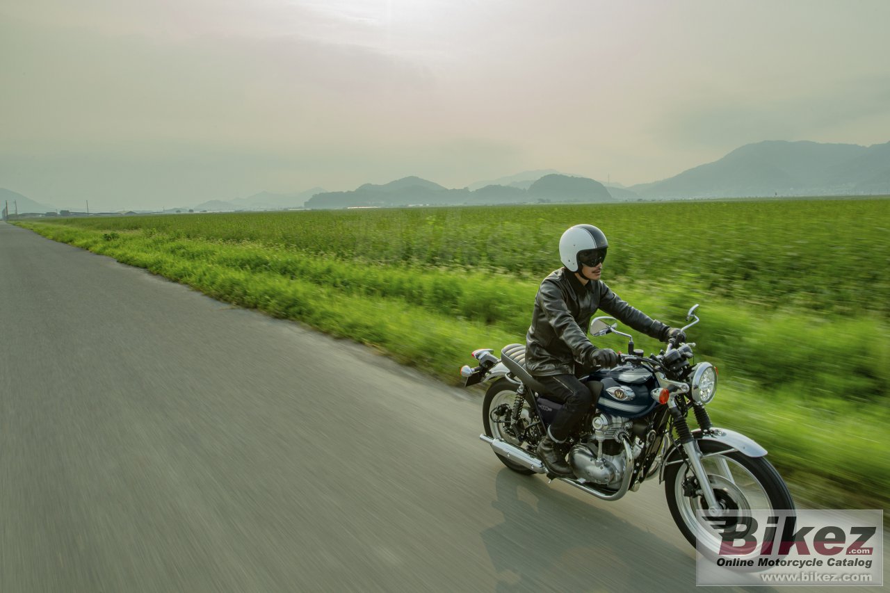 Kawasaki W800 poster